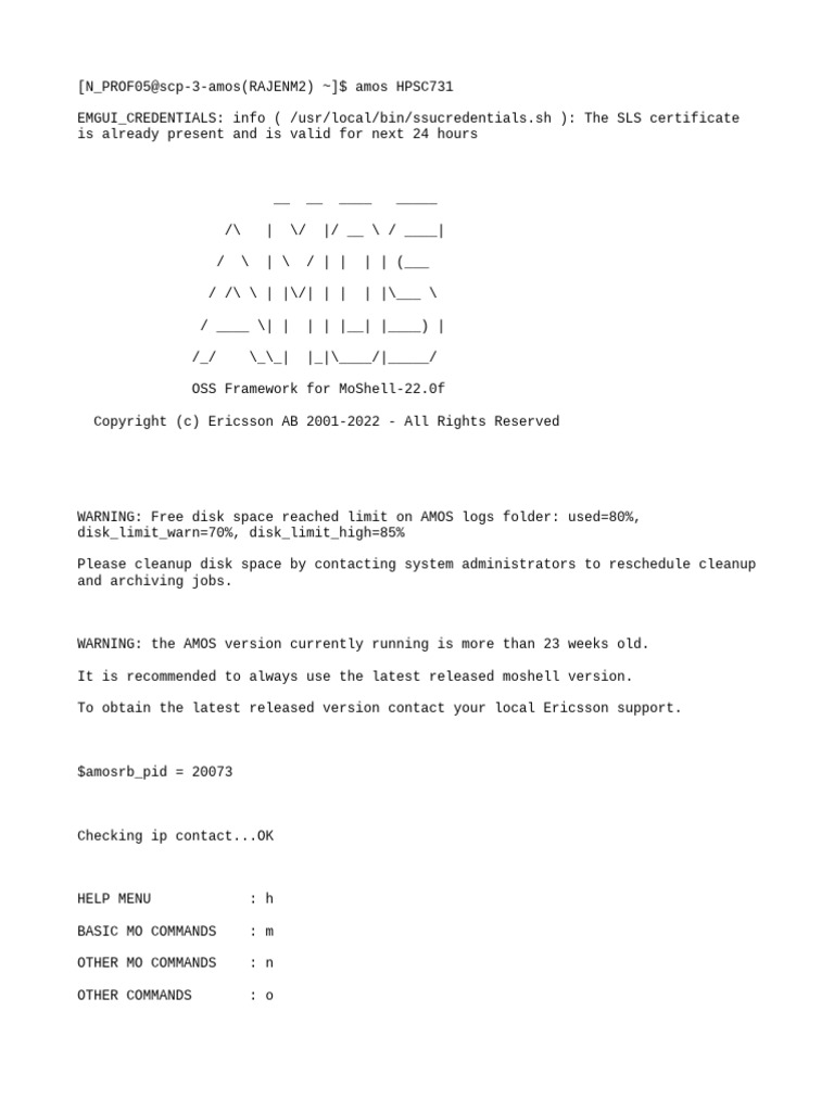 ERIC Basic Commond | PDF