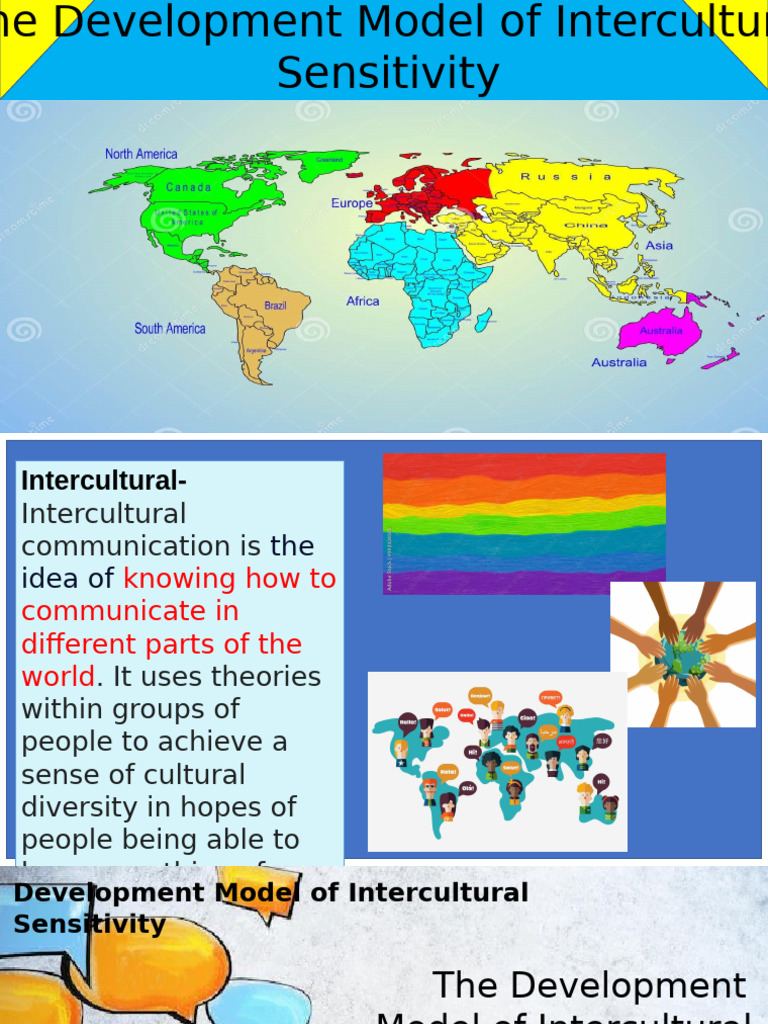 Developmental Model of Intercultural Sensitivity | PDF | Psychological ...