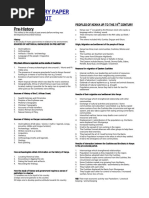 Form 2 History Exam Questions 2024 | PDF | Stone Age