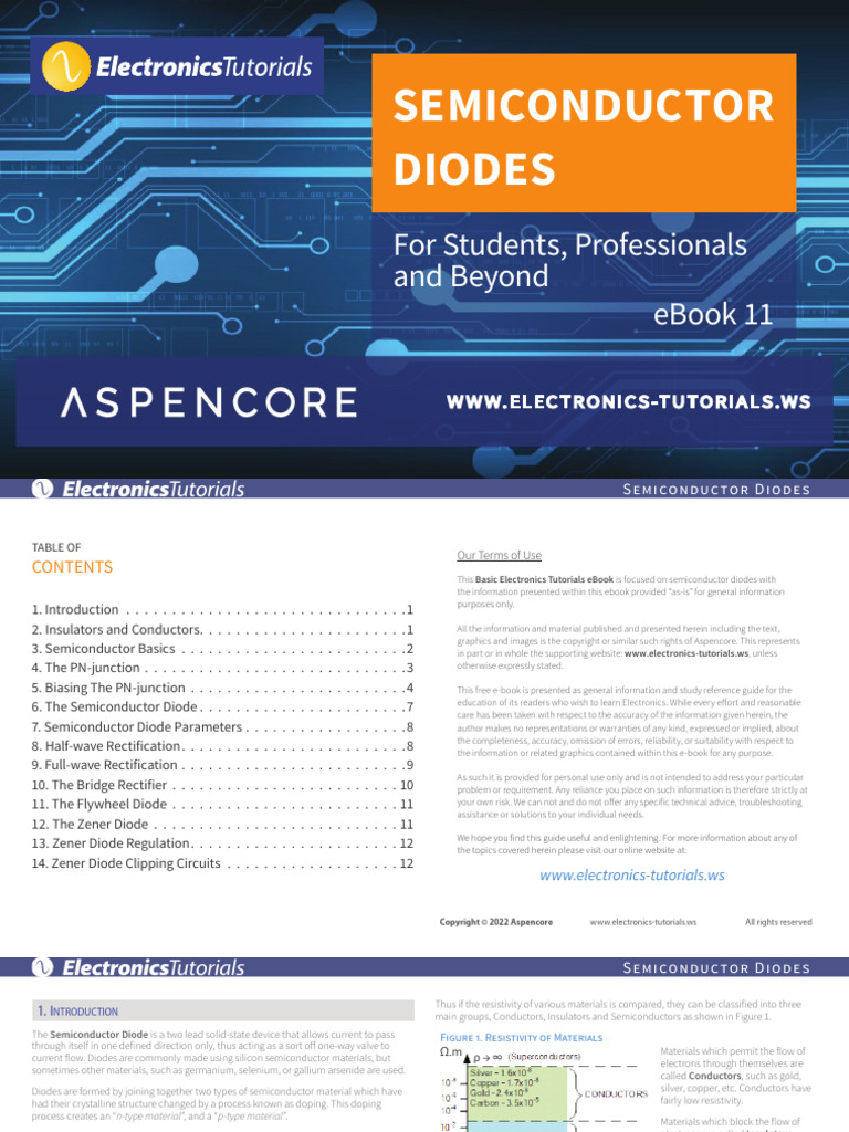 Semiconductor Diode Ebook | PDF