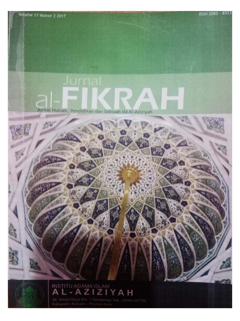 Isi Jurnal Al Fikrah | PDF