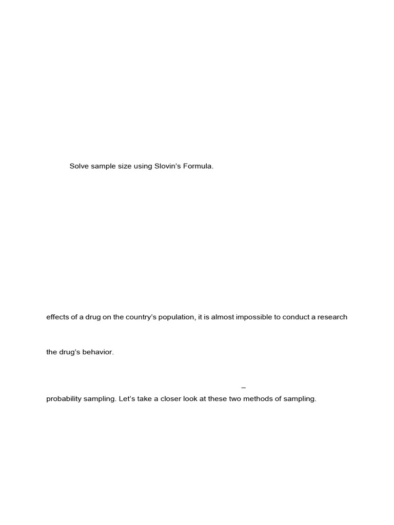 Lesson 3 - Sampling Technique | PDF