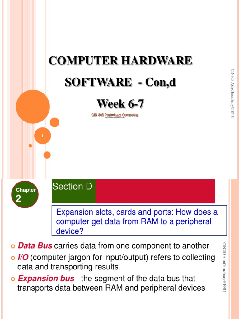 Hardware and Software Overview | PDF | Operating System | Personal Computers