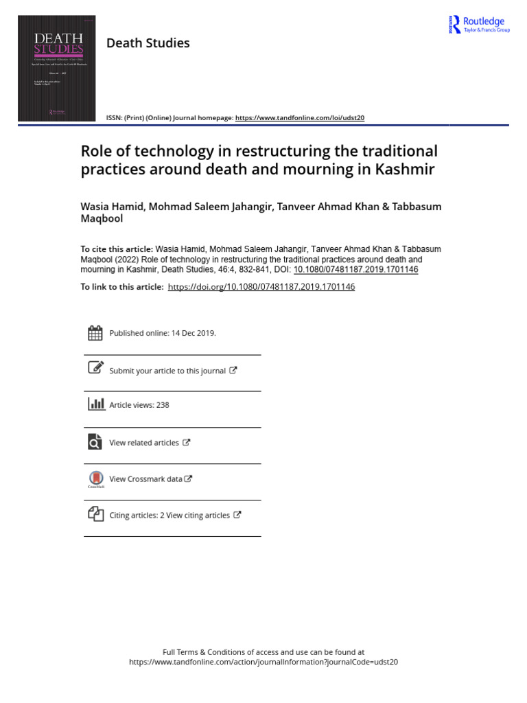 Role of Technology in Restructuring The Traditional Practices Around ...