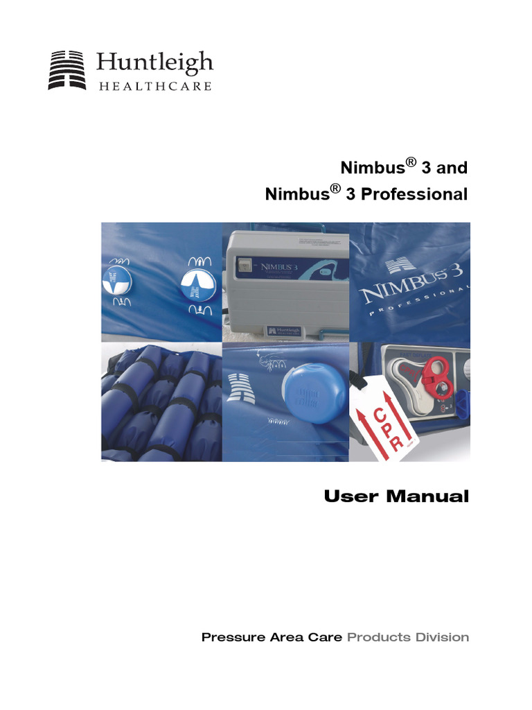 Arjohuntleigh Nimbus 3 User Manual | PDF