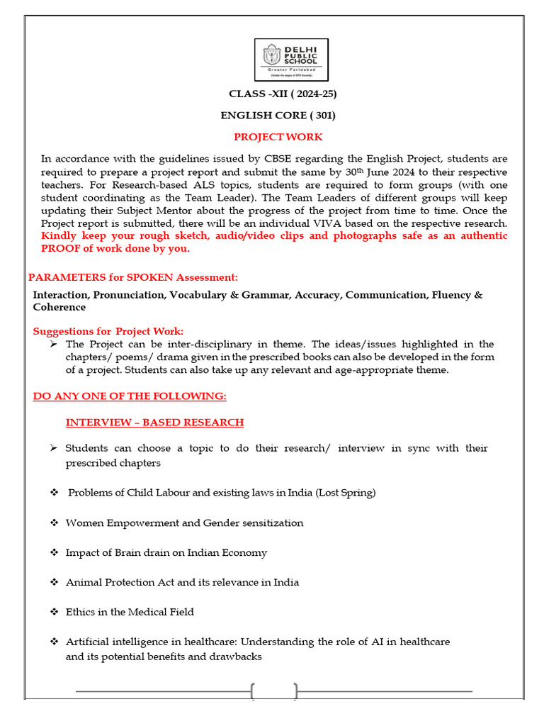 Annexure English Xii | PDF