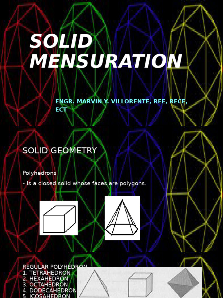 Solid Geometry | PDF
