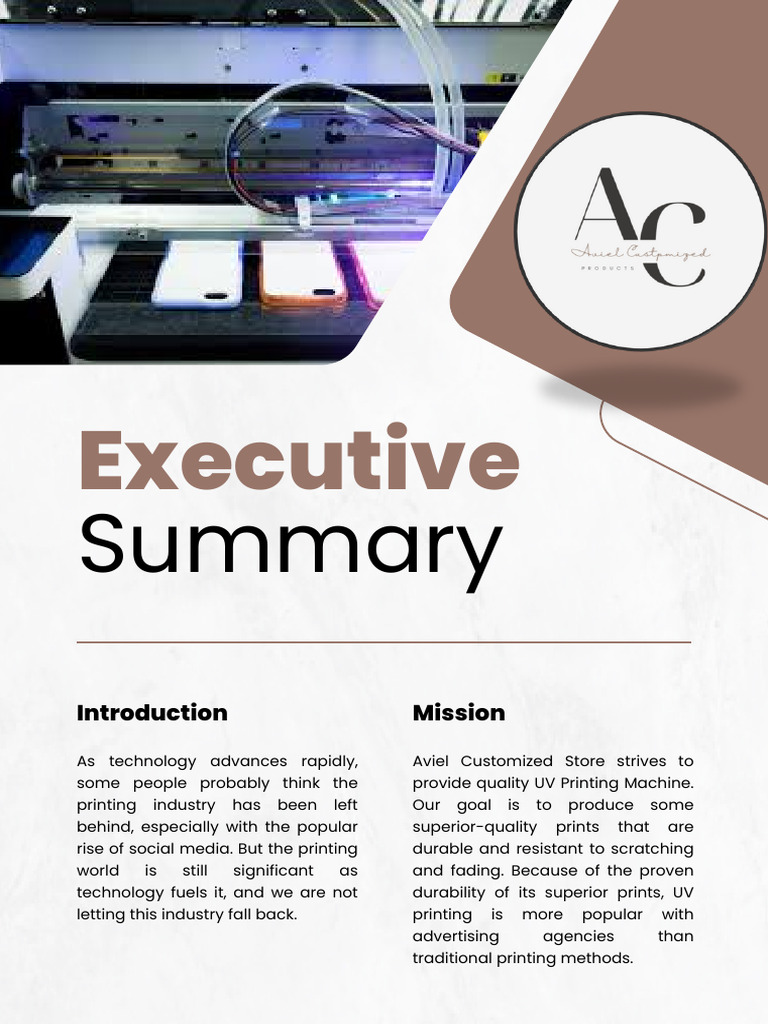 Executive Summary Document | PDF