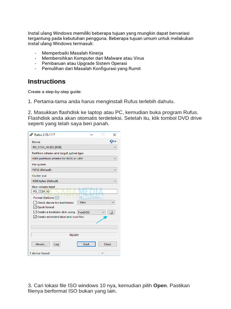 How To Install Ulang Windows | PDF | Electronics | Computers
