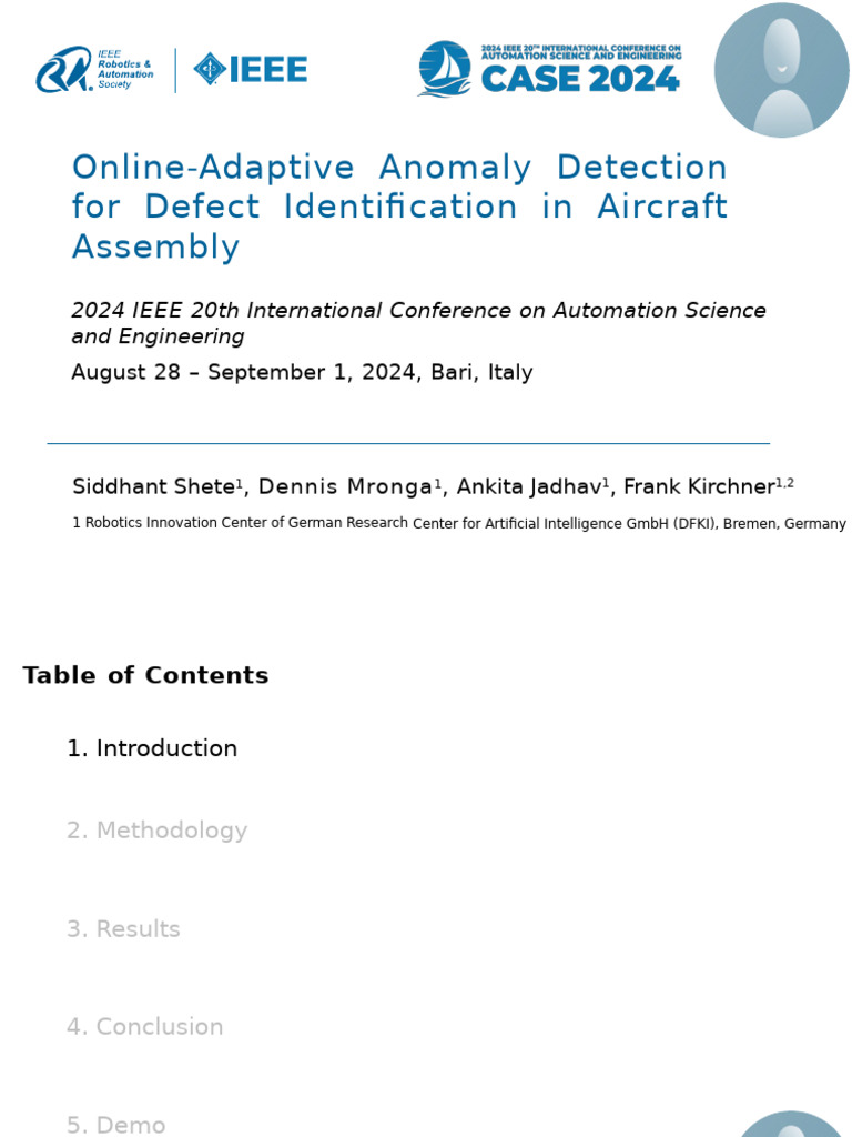 CASE24 Presentation2,3 | PDF