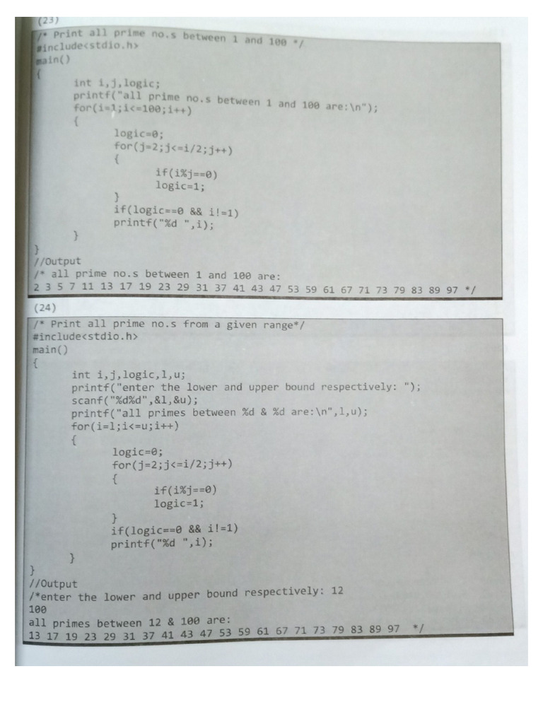 Remaining for loop | PDF