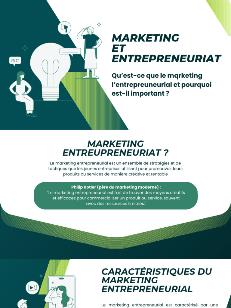 Devoir Marketing Et Entrepreneuriat | PDF