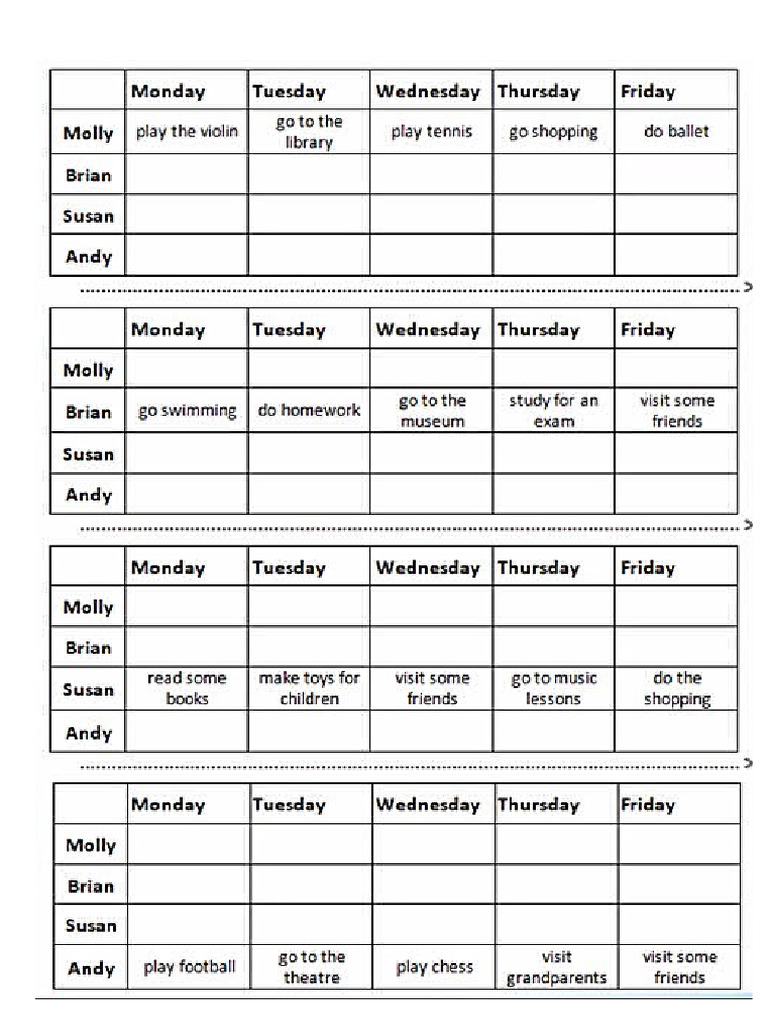 Present simple - speaking | PDF