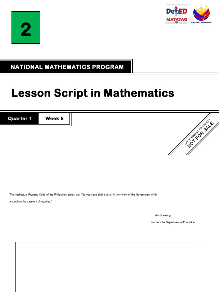 CO-2024-LS-Grade 2-NMP - Q1 - Week5 - Day1 | PDF