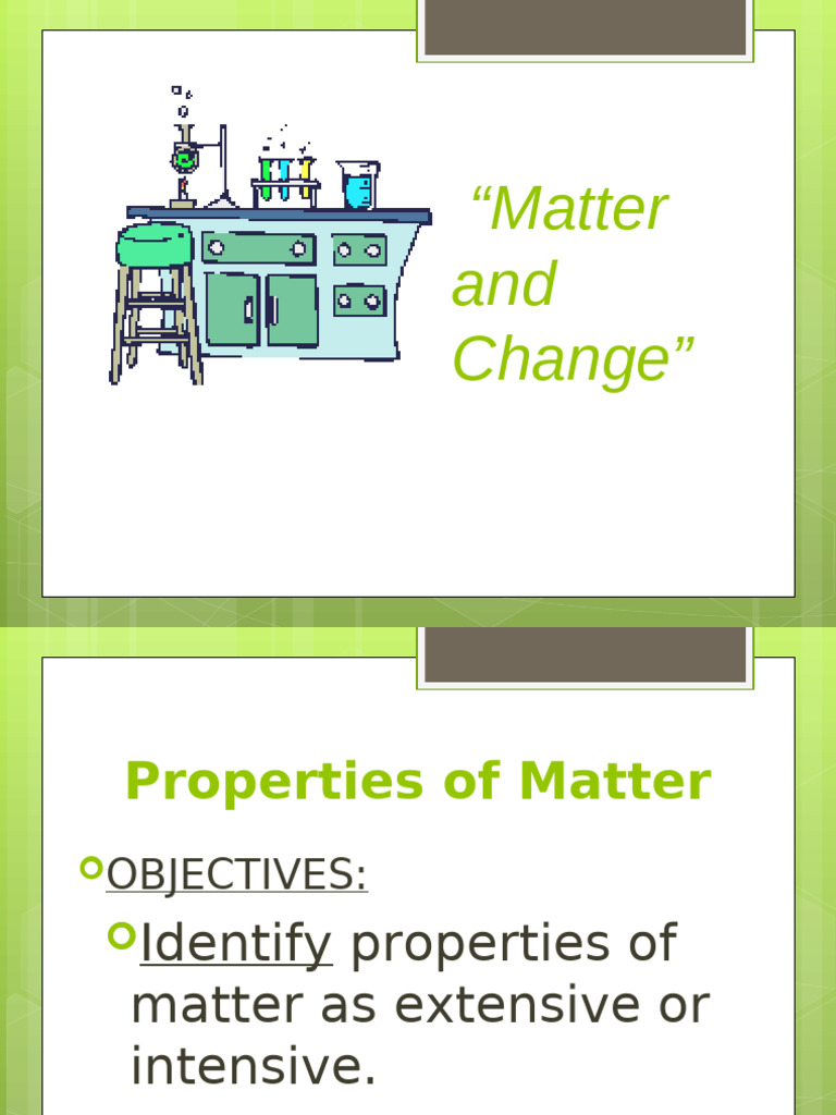 Matter | PDF
