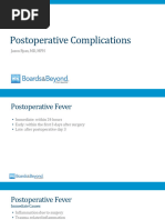 5 W's of Postoperative Fever Explained | PDF | Urinary Tract Infection ...