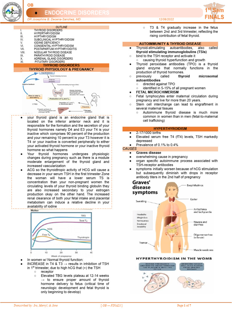 Endocrine Disorders | PDF