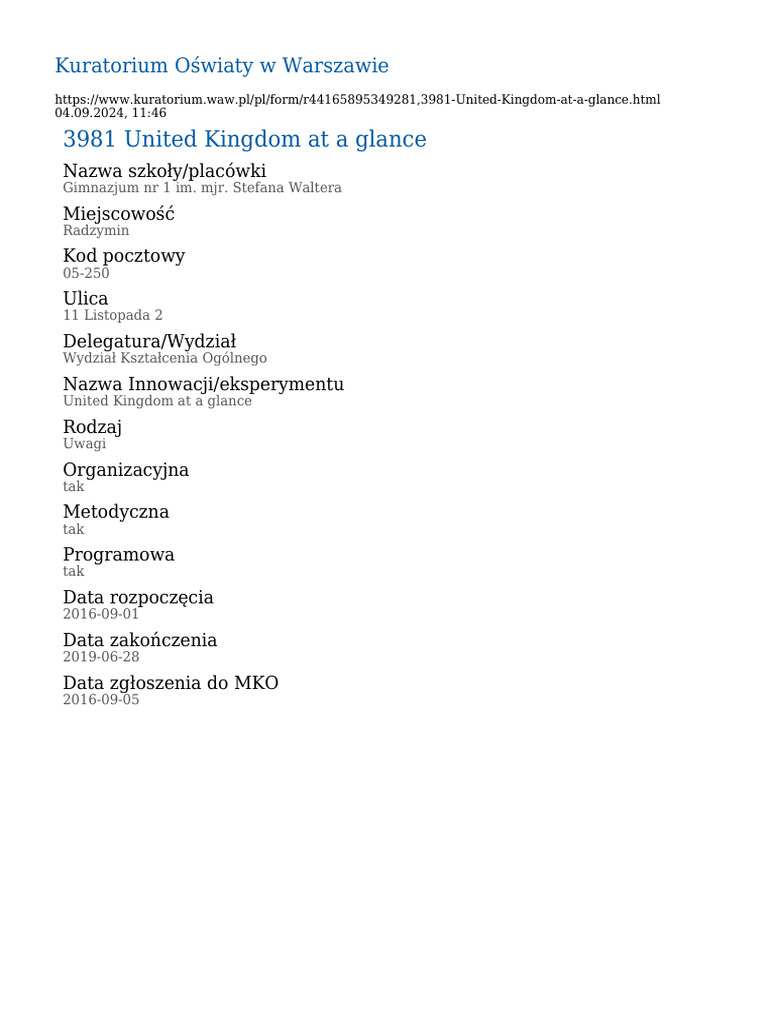 3981 United Kingdom at A Glance | PDF