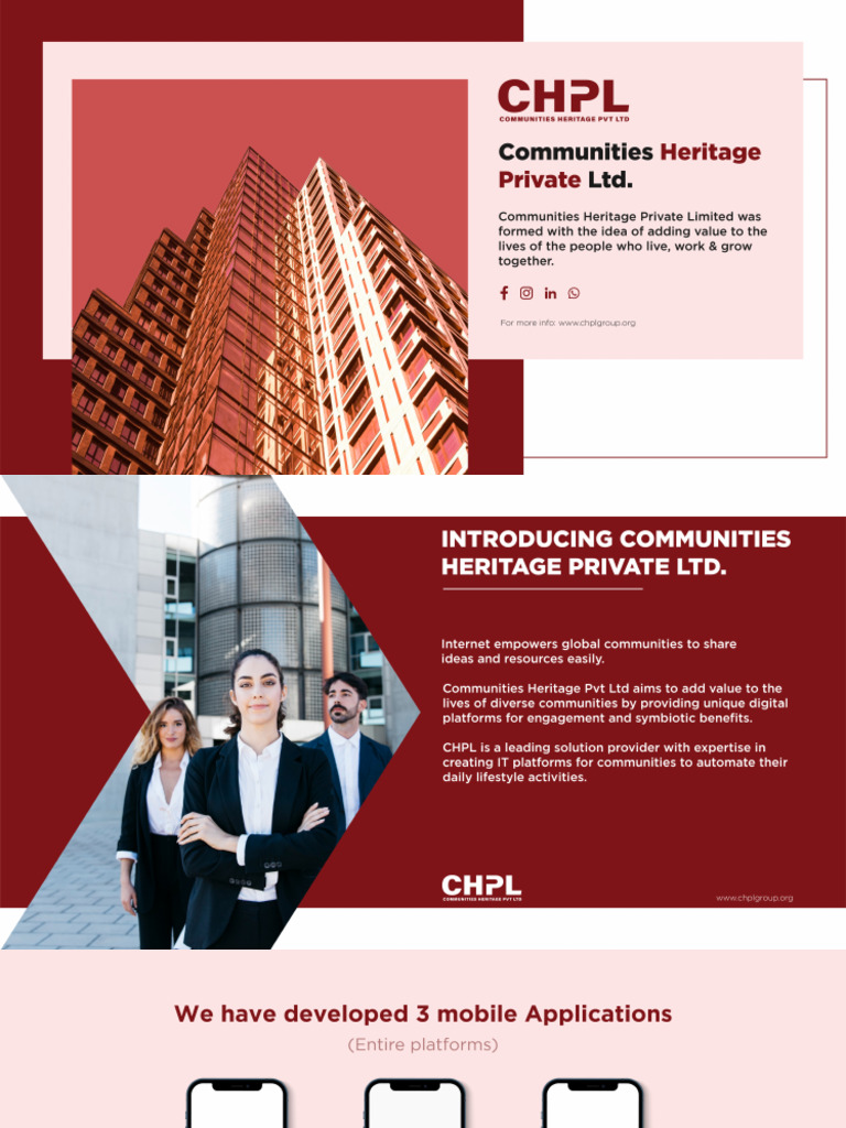 CHPL Company Profile - Taruna Gelwani | PDF