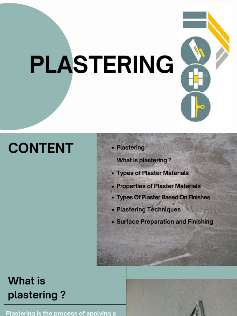 PLASTERING | PDF