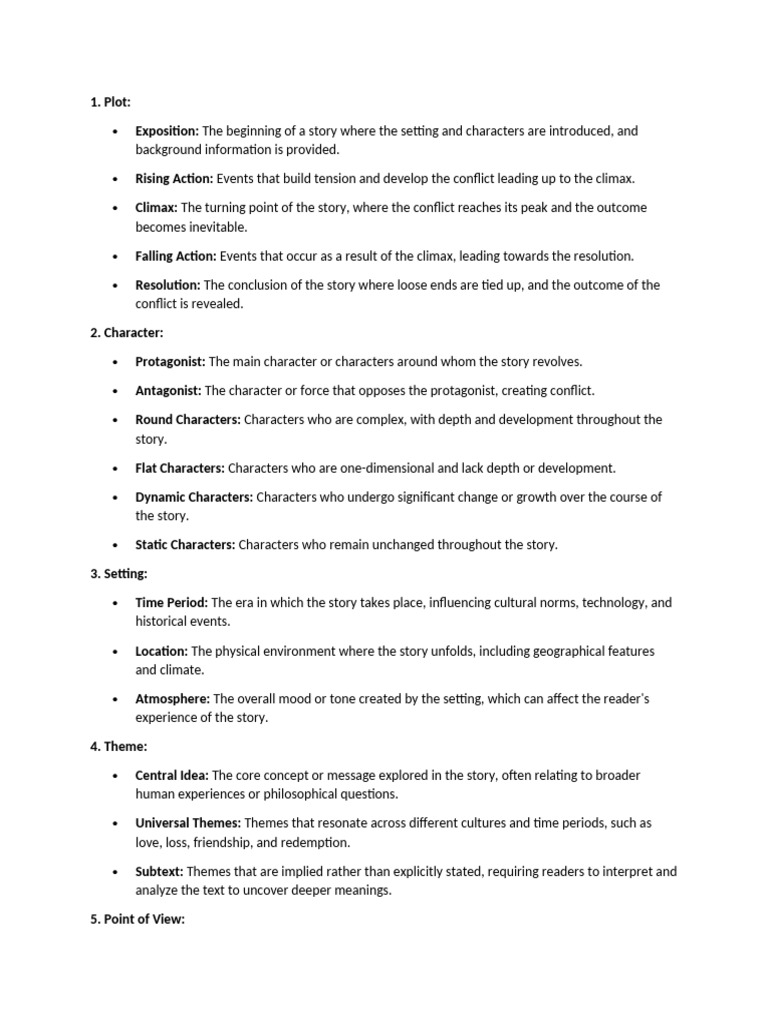 Forms and Elements of Literarture Elaboration | PDF