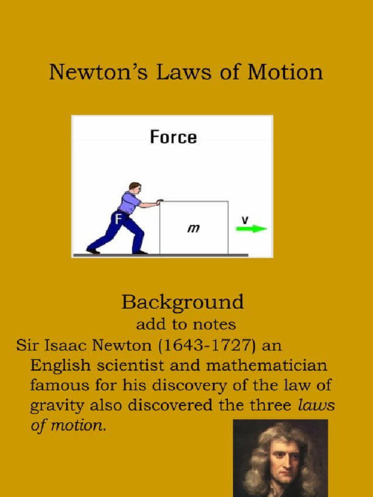 Science 9 Newtons | PDF