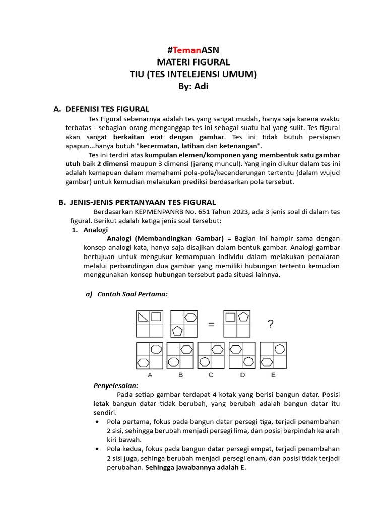 Tiu Figural Fokus Skd | PDF