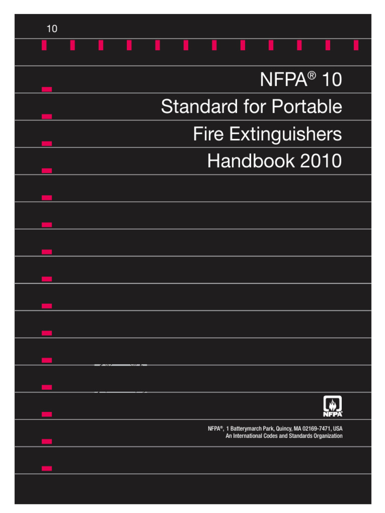 Nfpa 10-HB-2010 | PDF