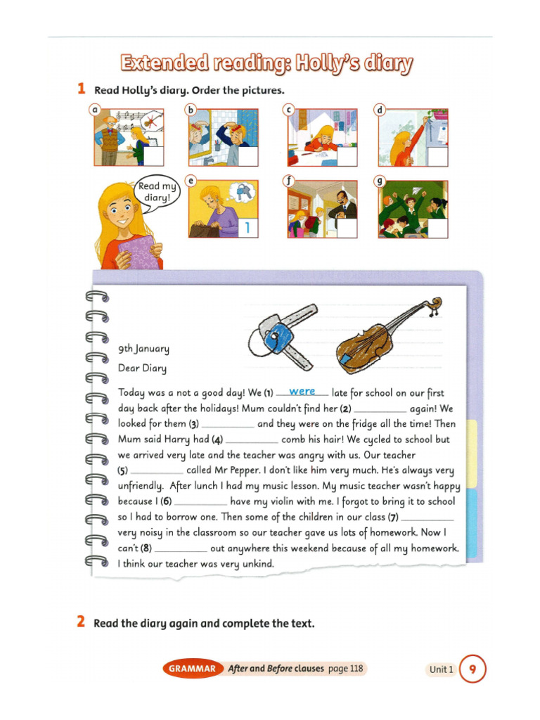 Reading Page 9 | PDF