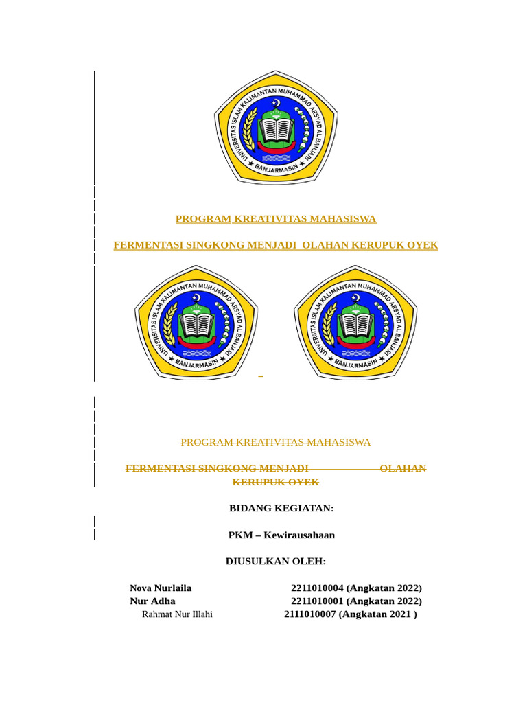PKM-K Kel-1 2023 | PDF