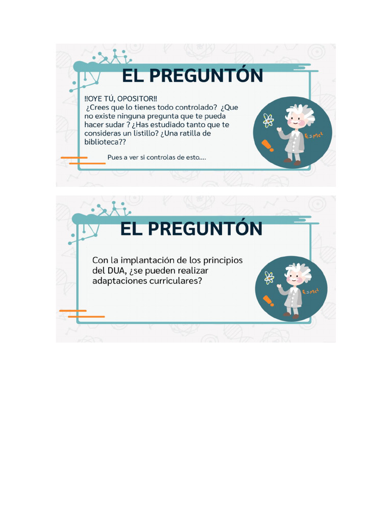 EL PREGUNTÓN Nº 3 | PDF