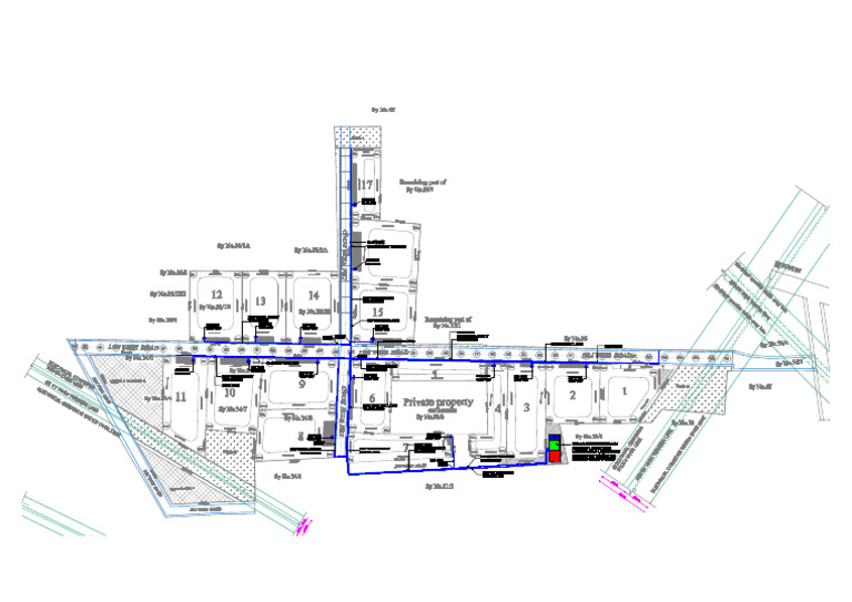 Agratha-masterplan Water and Sewer Layout-28!08!2024-Masterplan | PDF