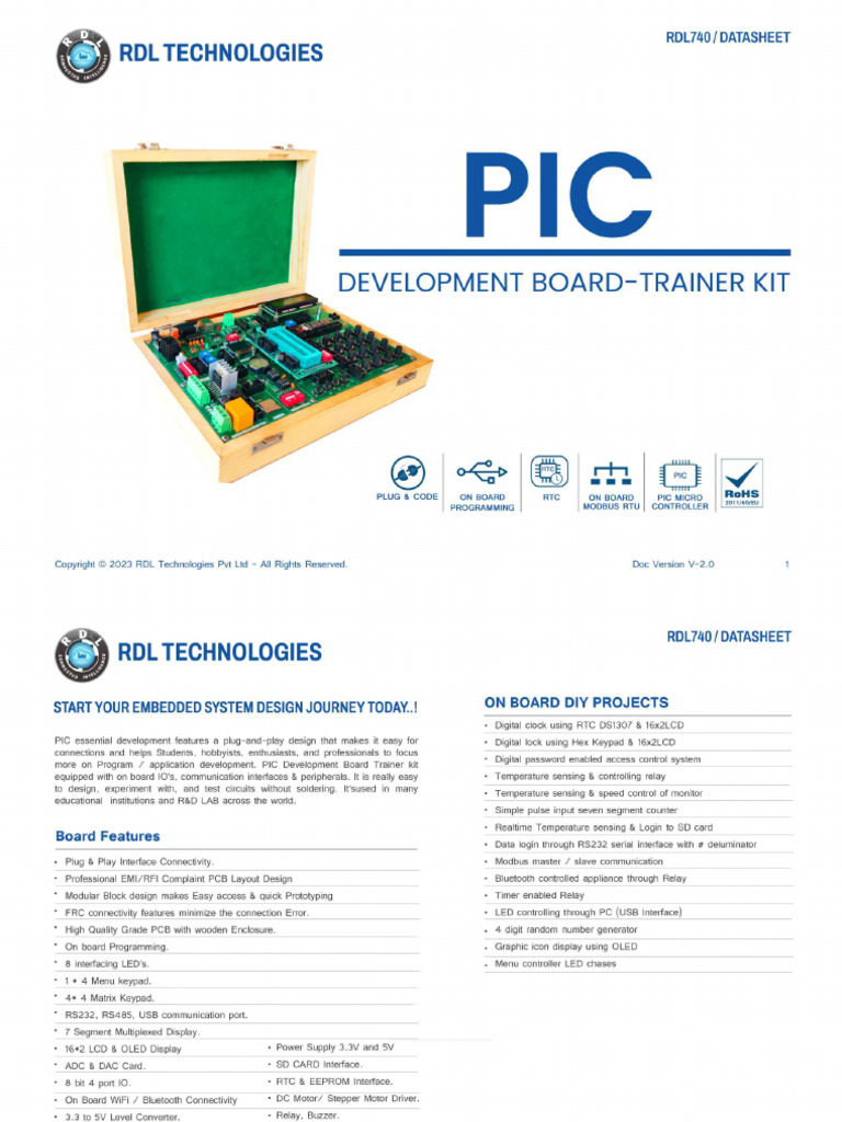 Pic Development Board | PDF