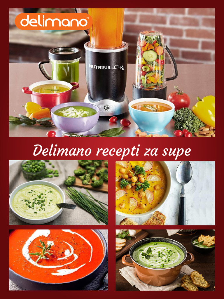 Delimano Recepti Za Supe | PDF