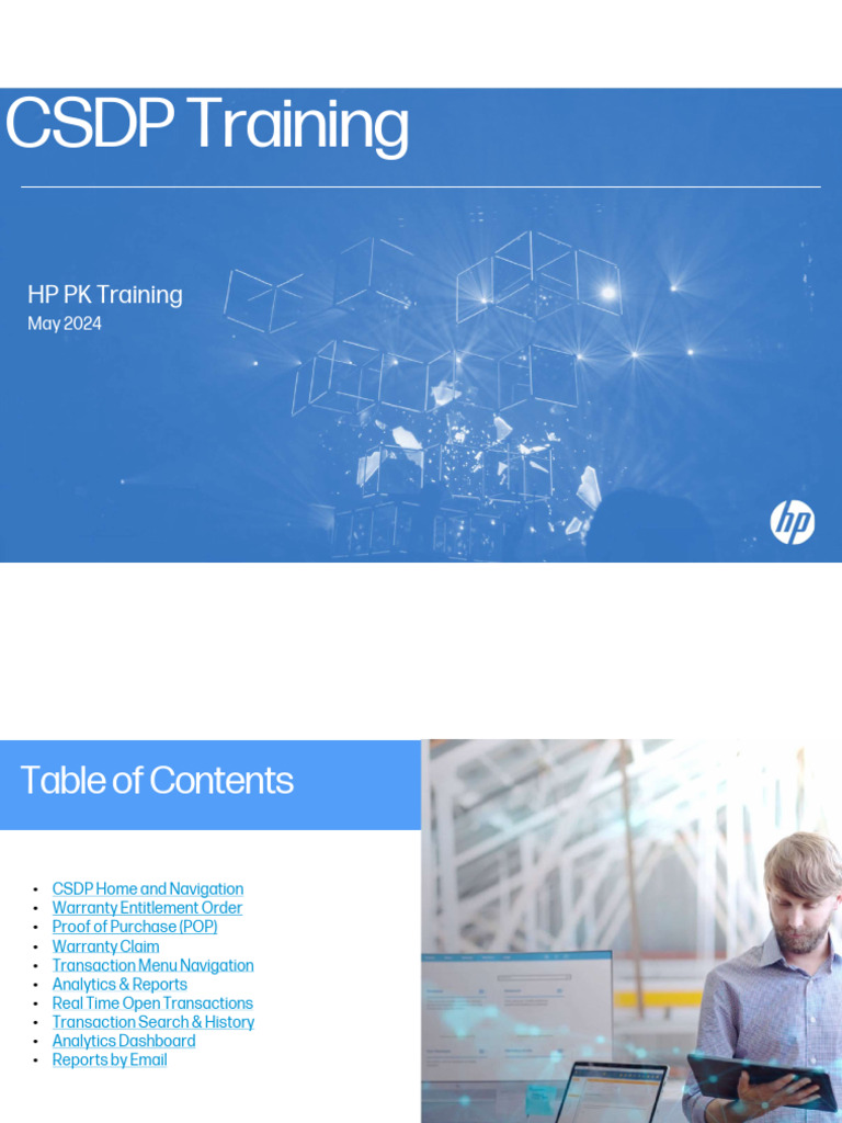 New CSDP R2 Training For PK Partners - June 13, 2024 | PDF