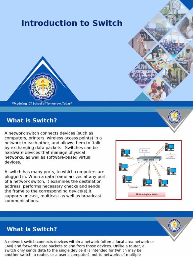 Introduction To Switch ICT | PDF | Network Switch | Business