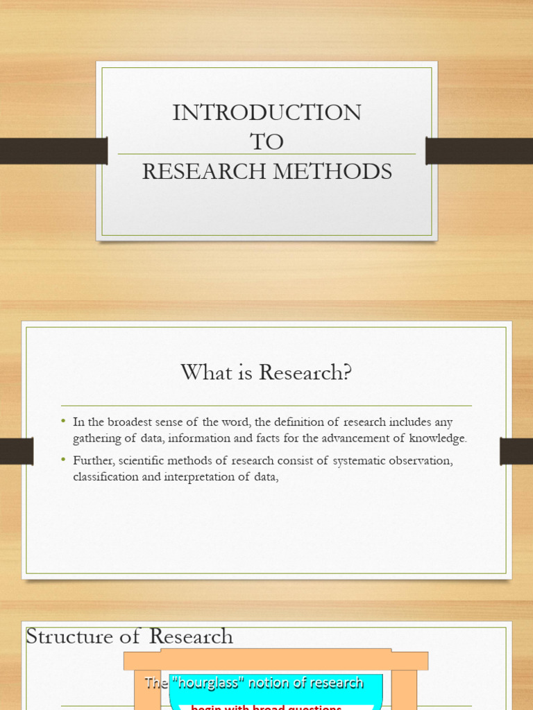 Research Methods | PDF