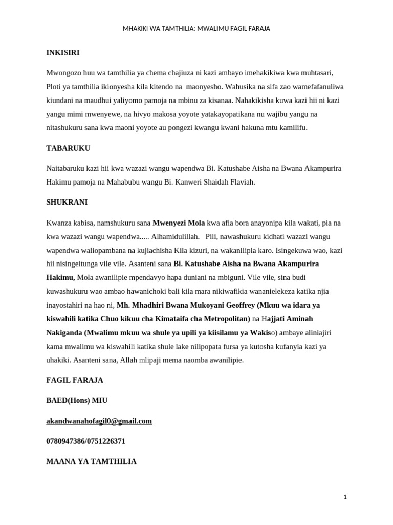 Kimya! Kimya! | PDF