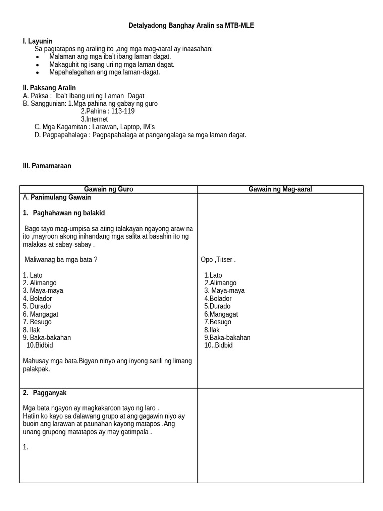 Mtb-Mle 1714998897363 | PDF | Language Arts & Discipline | Self-Improvement