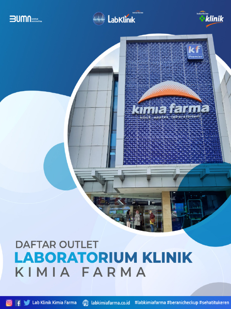 Daftar Outlet Lab Klinik | PDF
