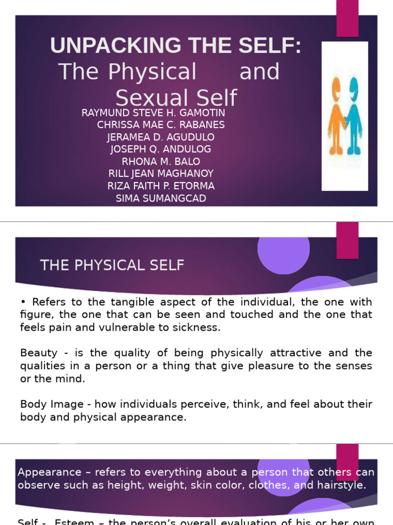 Unpacking The Self G 2 UTS 1 | PDF