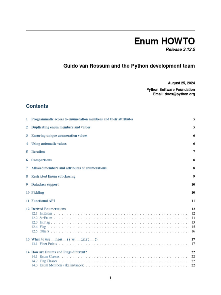Howto Enum | PDF