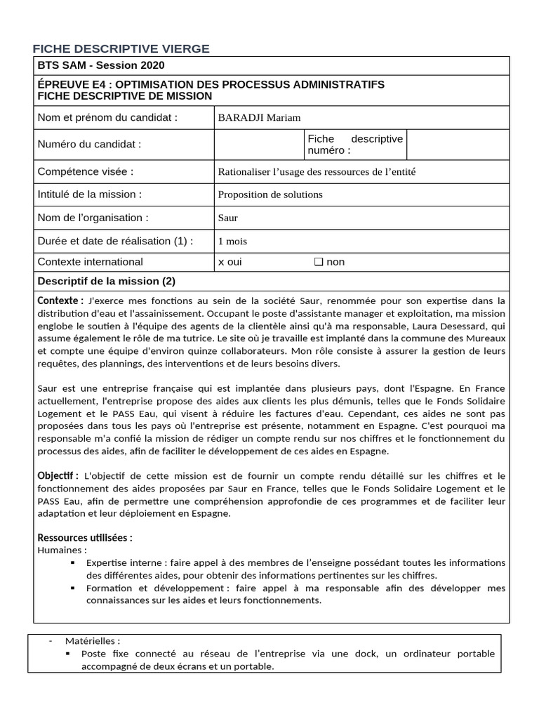 Proposition D'une Solution Inter 3 | PDF