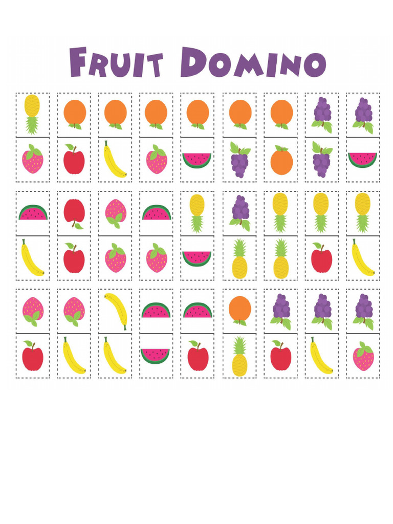 Fruit Domino | PDF