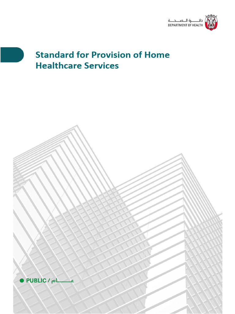 DOH Standard For Home Healthcare | PDF