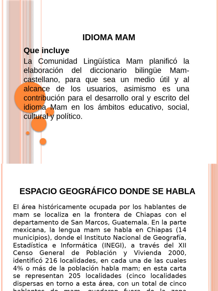 Idioma Mam | PDF