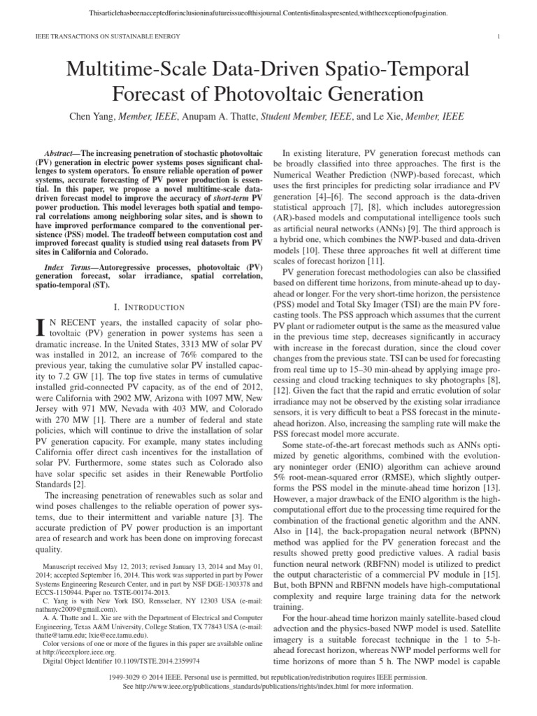 Multitime-Scale Data-Driven Spatio-Temporal | PDF
