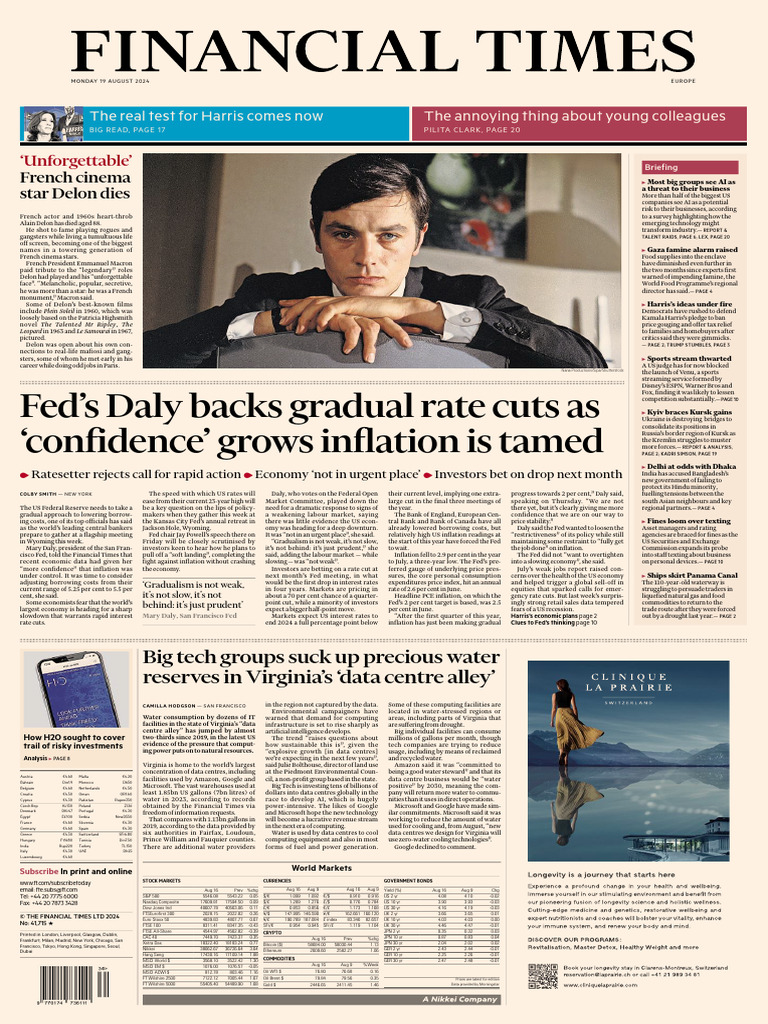 Financial Times (English) - 1724082904360 | PDF