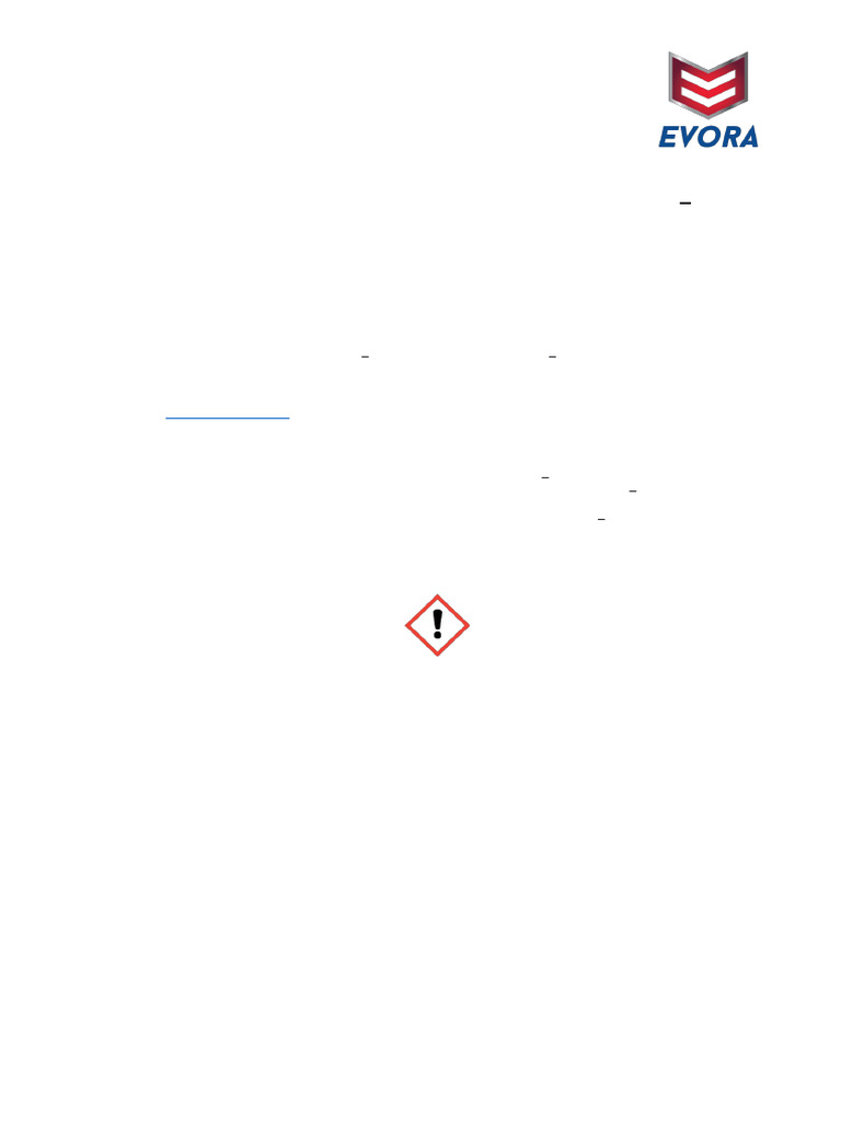 FISPQ EVORA EP 00 | PDF