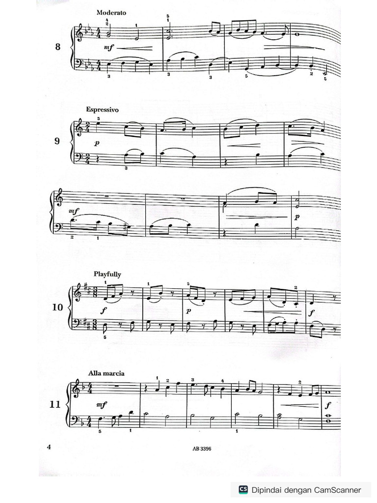 Sight Reading Grade 3 | PDF